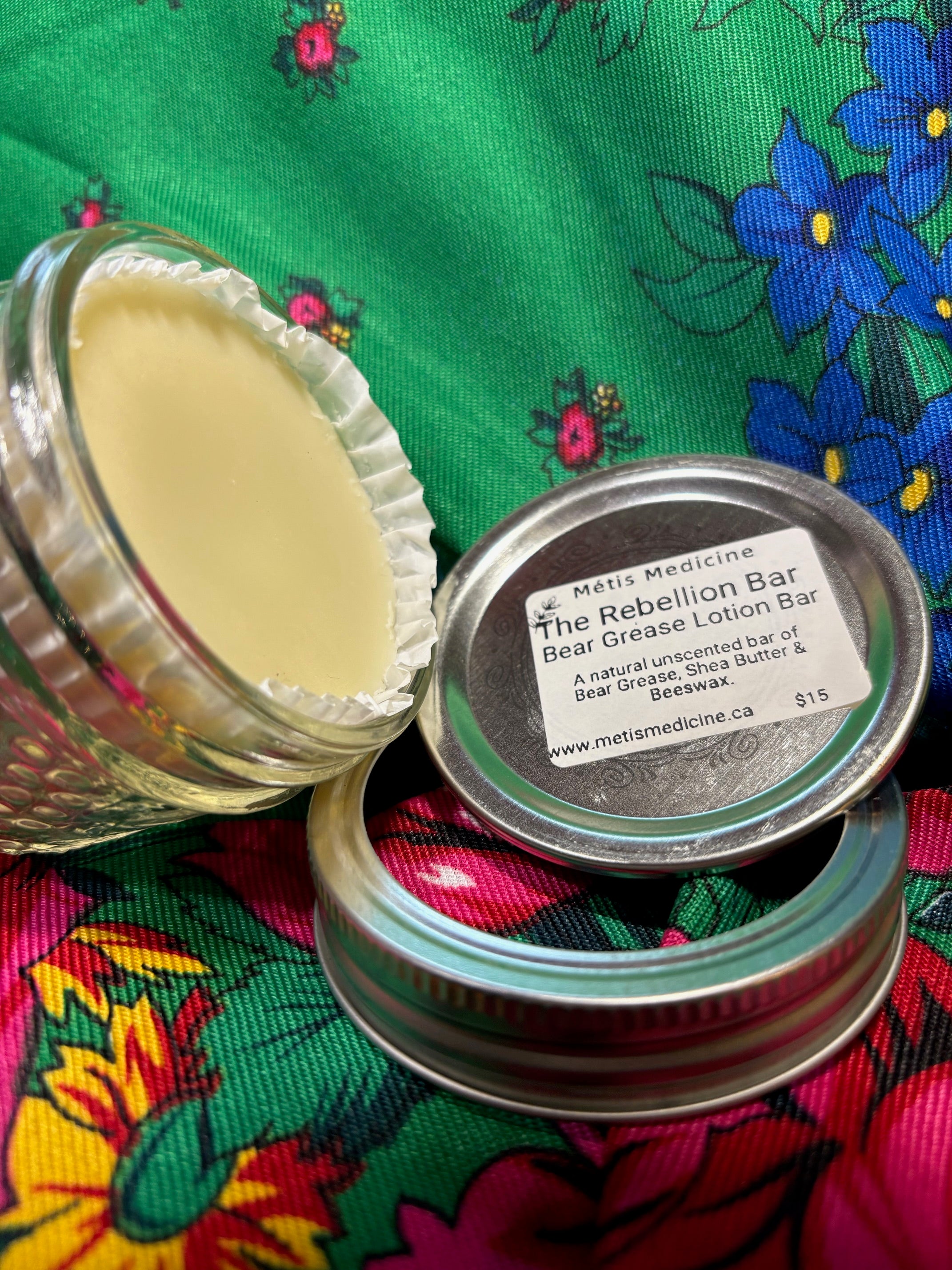 The Rebellion Bar (Bear Grease Lotion Bar) – Métis Medicine